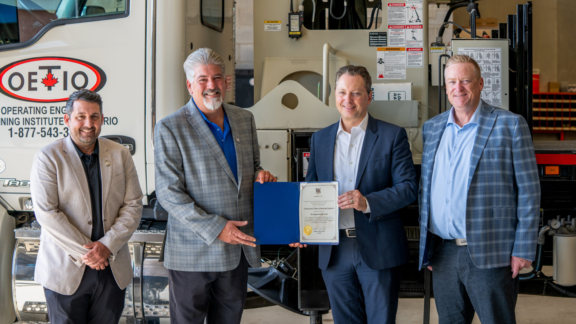 Oakville MPP Visits OETIO to Mark Funding for Pre-Apprenticeship ...