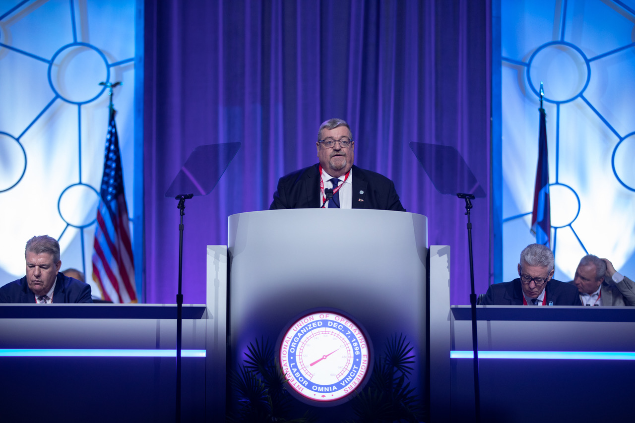 Business Manager Gallagher Elected Second Vice President At 40th IUOE ...