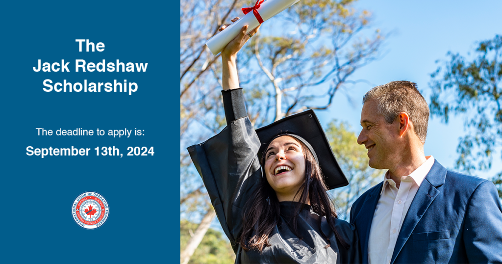 Jack Redshaw Scholarship Now Open – IUOE Local 793
