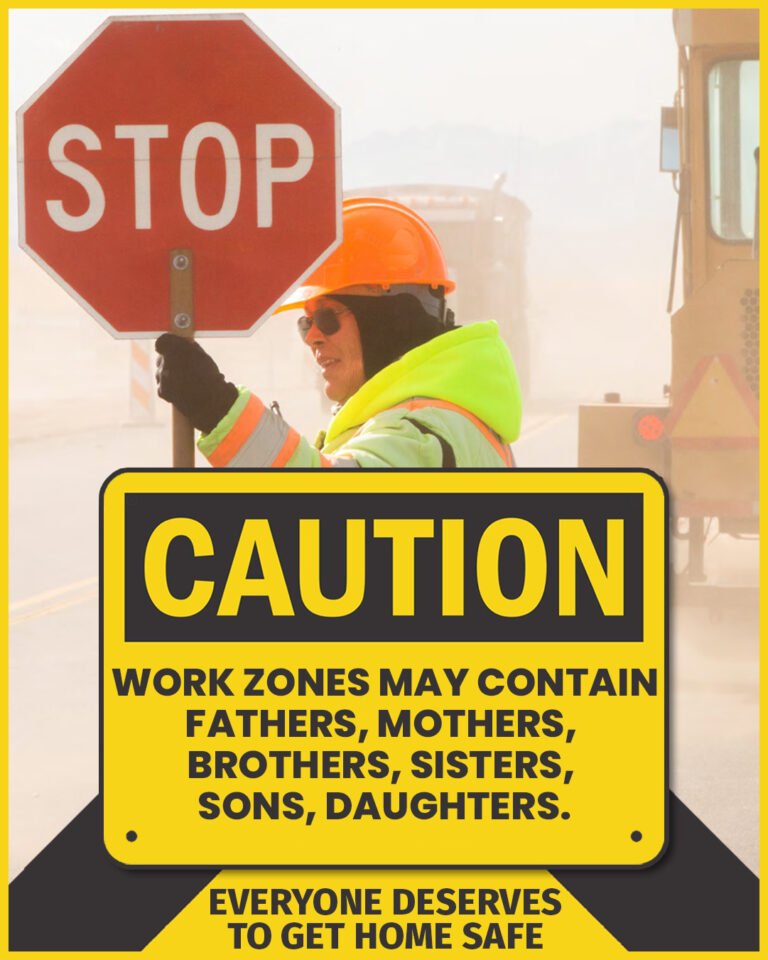 Approach Work Zones with Caution – IUOE Local 793