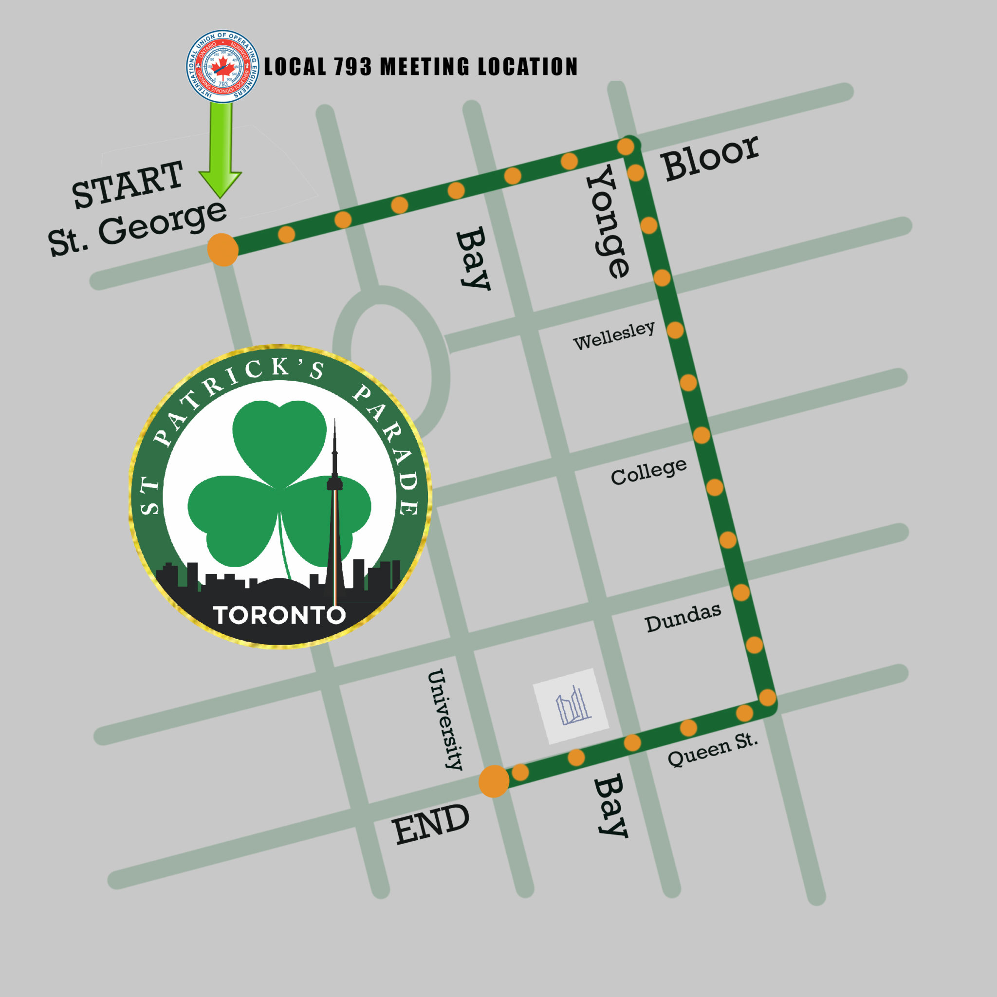 Local 793 returns to annual Toronto St. Patrick’s Day Parade; members ...