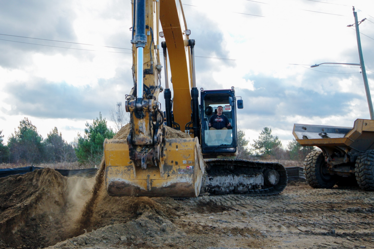 Site Clearing at Future Home of Office and Training Centre in Oro ...
