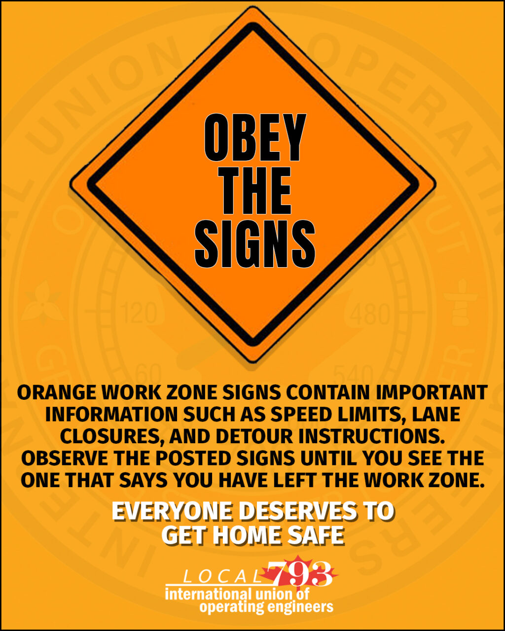 Signs Crucial for Maintaining Work Zone Safety – IUOE Local 793